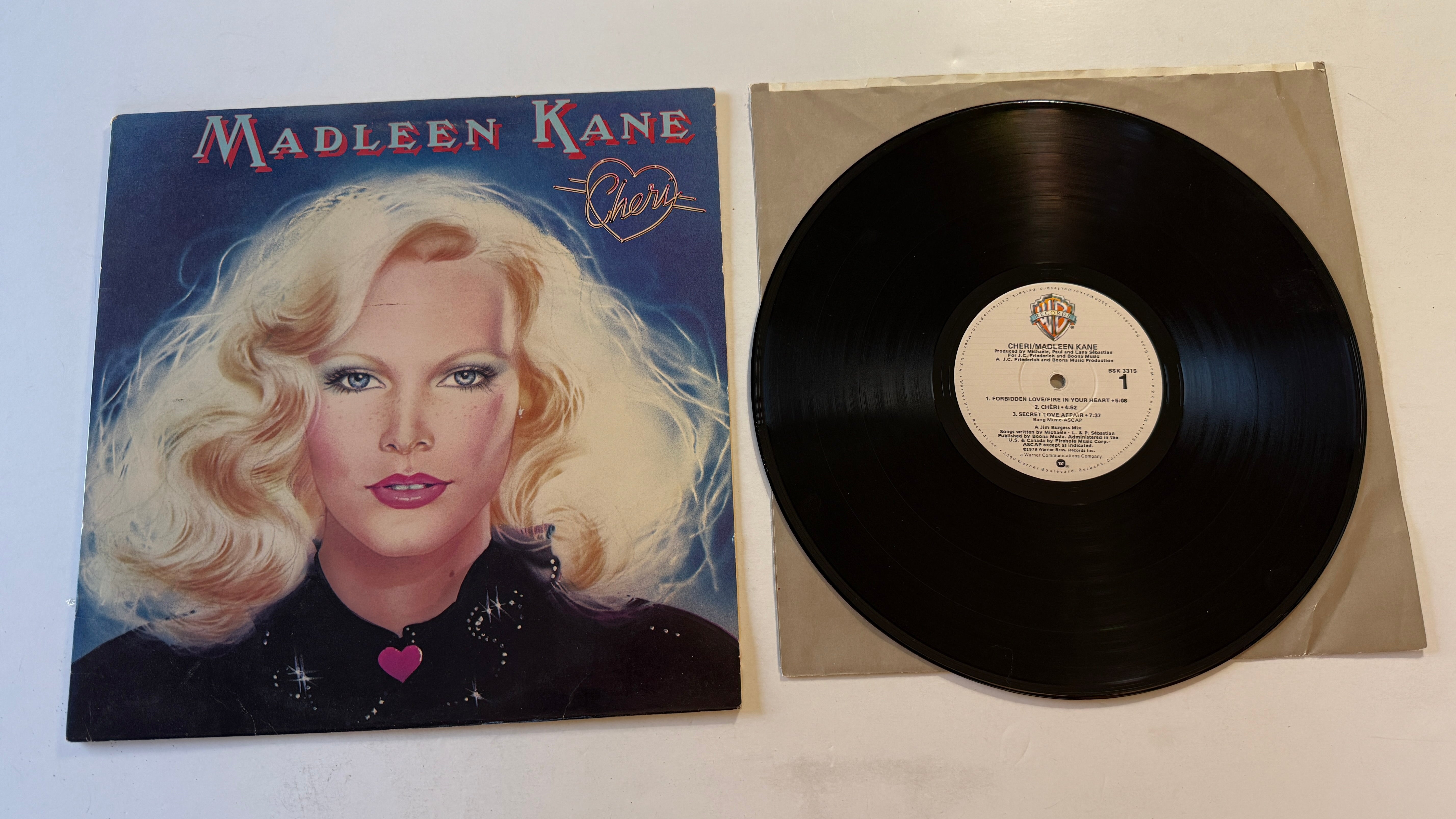 Madleen Kane Cheri Used Vinyl LP VG+\VG – Slow Turnin Vinyl