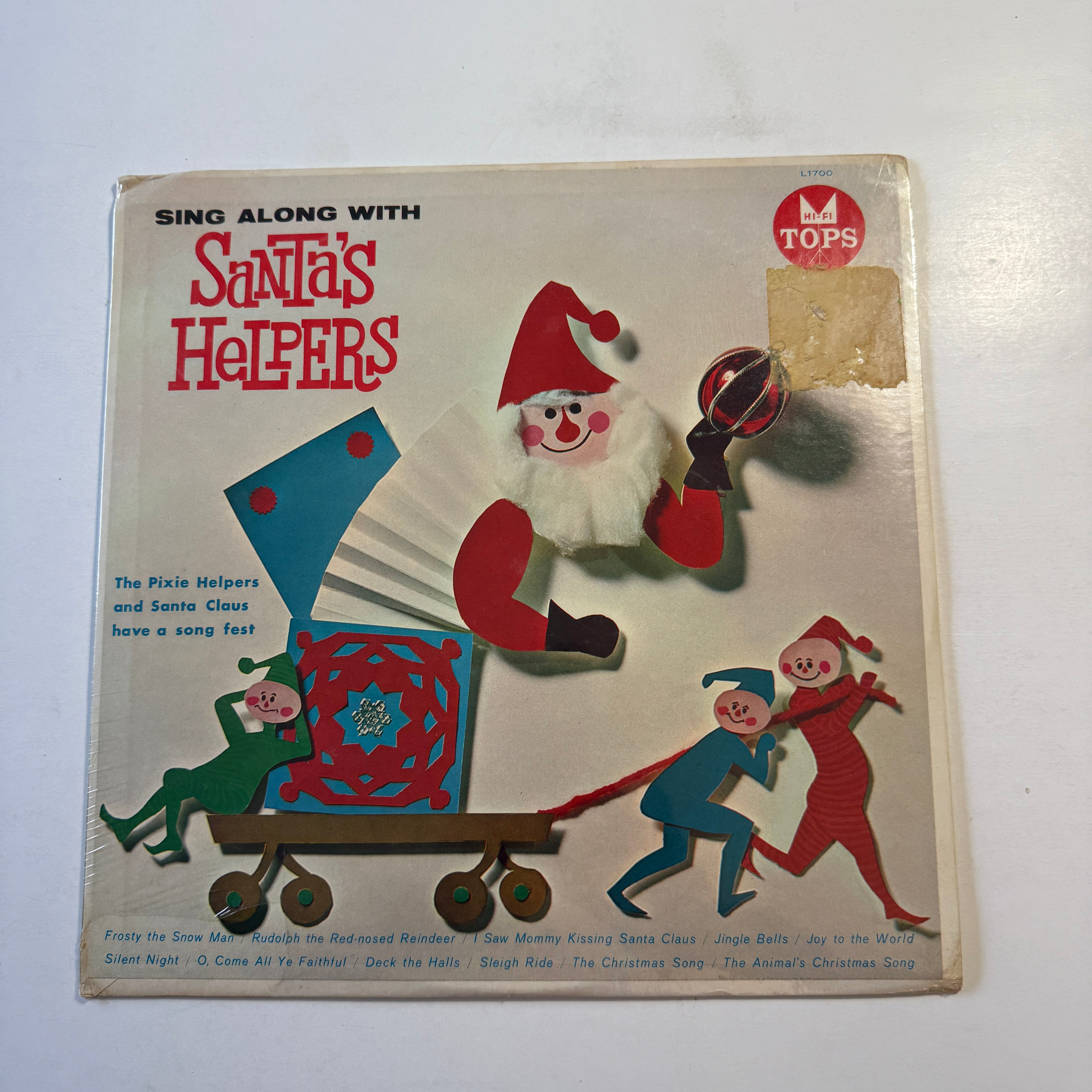 The Pixie Helpers And Santa Claus Sing Along With Santa's Helpers New – Slow Turnin Vinyl