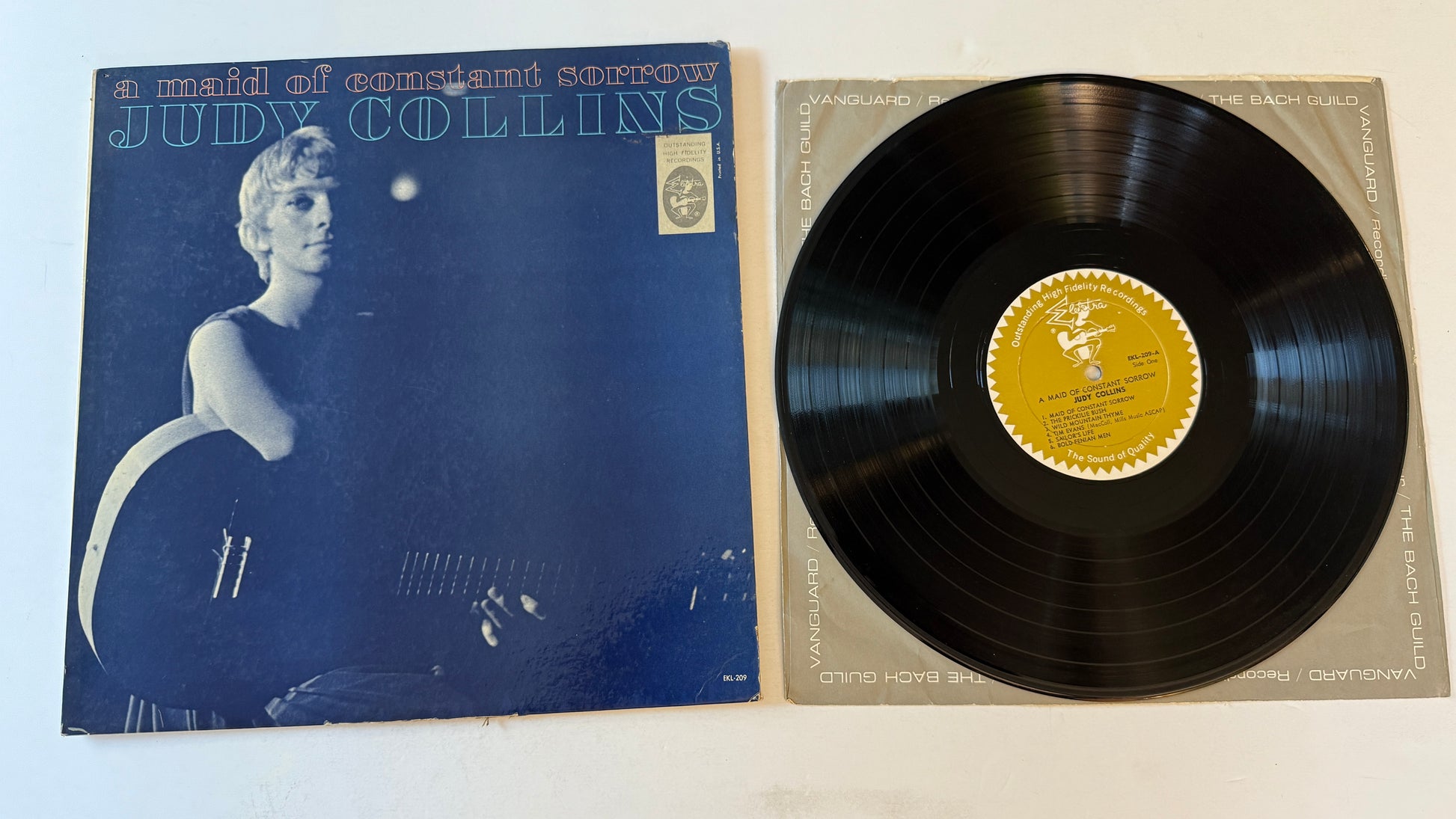 Judy Collins A Maid Of Constant Sorrow Used Vinyl LP VG+\G+ – Slow ...