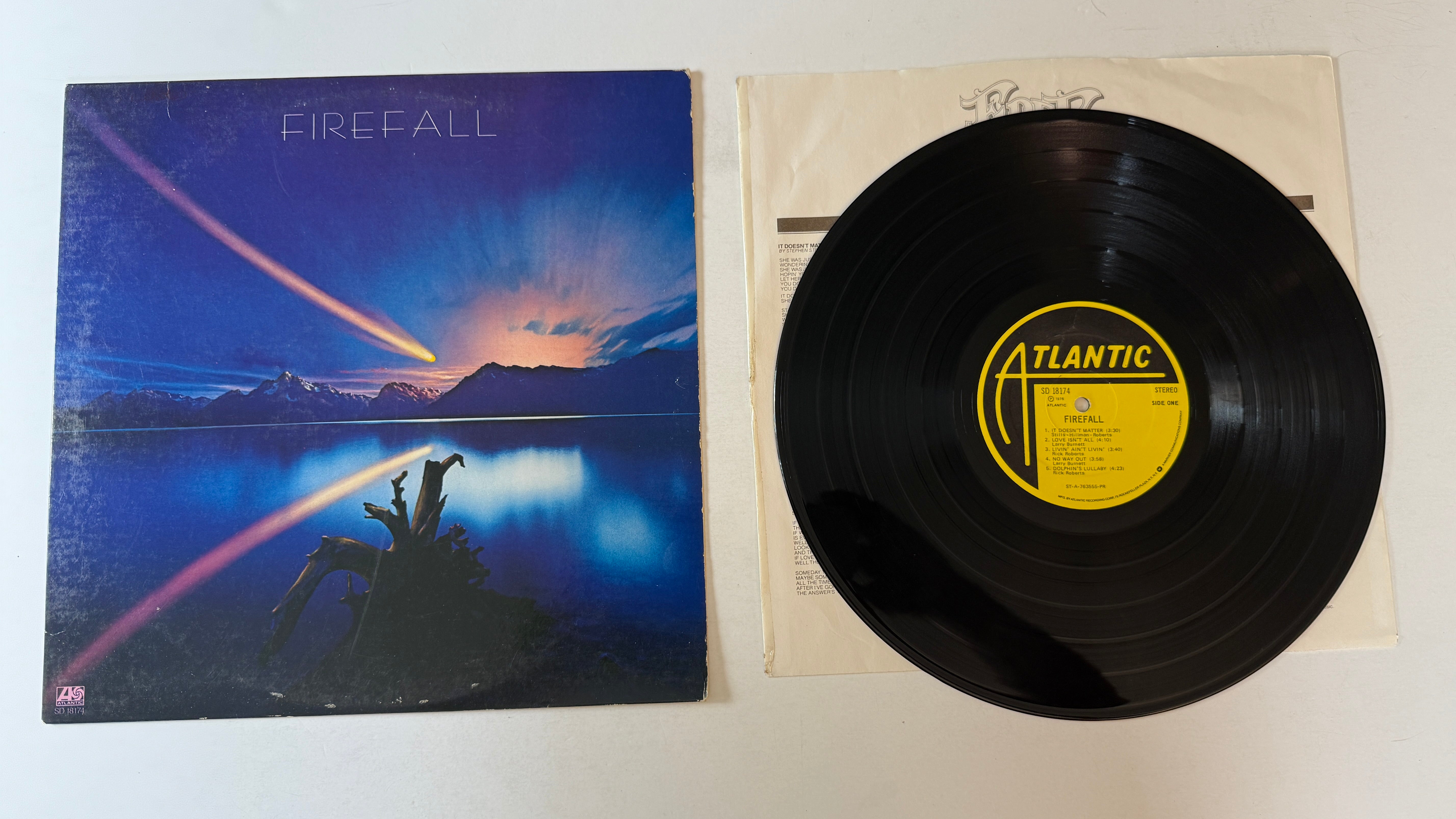 Firefall Firefall Used Vinyl LP VG+\VG – Slow Turnin Vinyl