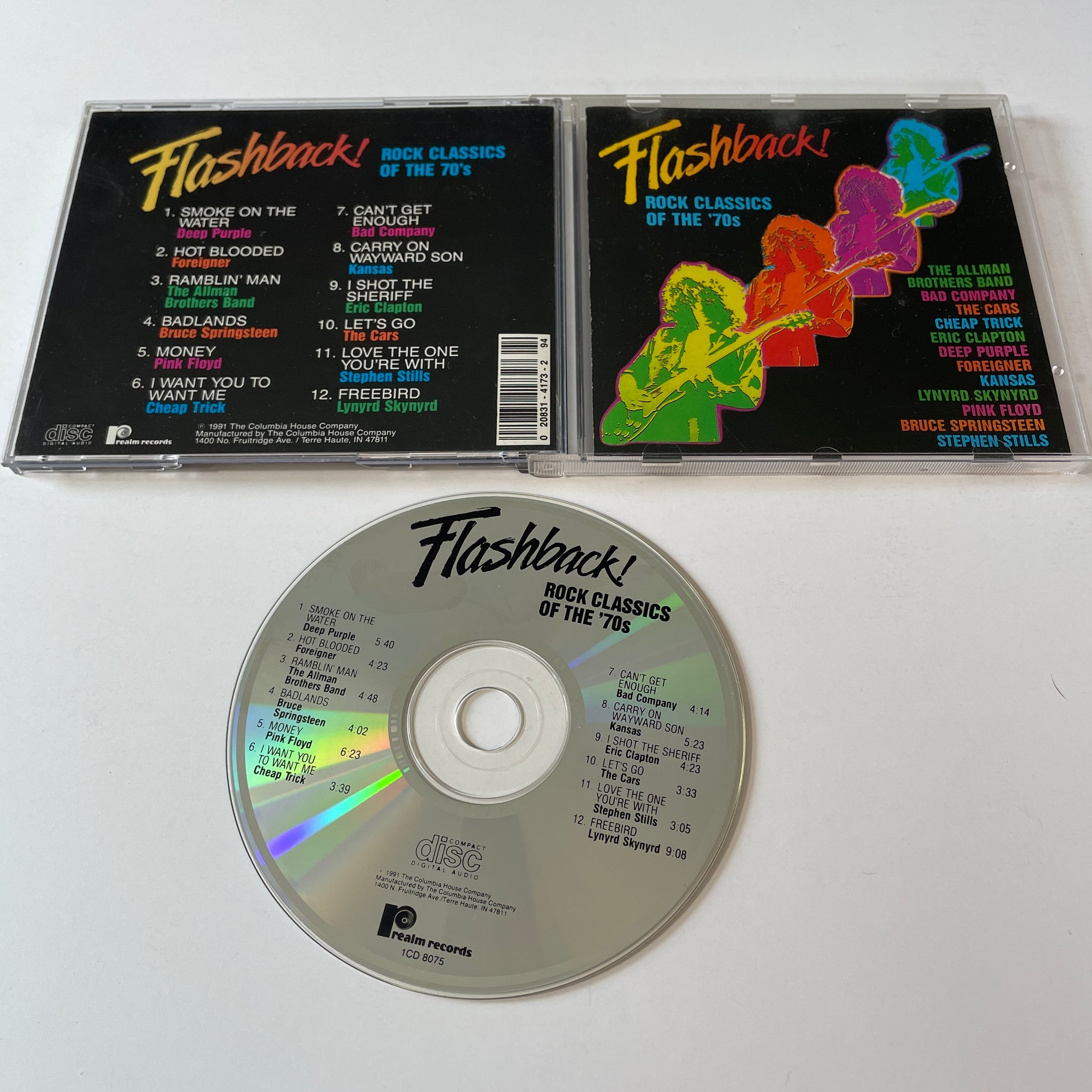 Various Flashback! Rock Classics Of The '70s Used CD VG+\VG+ - Slow ...