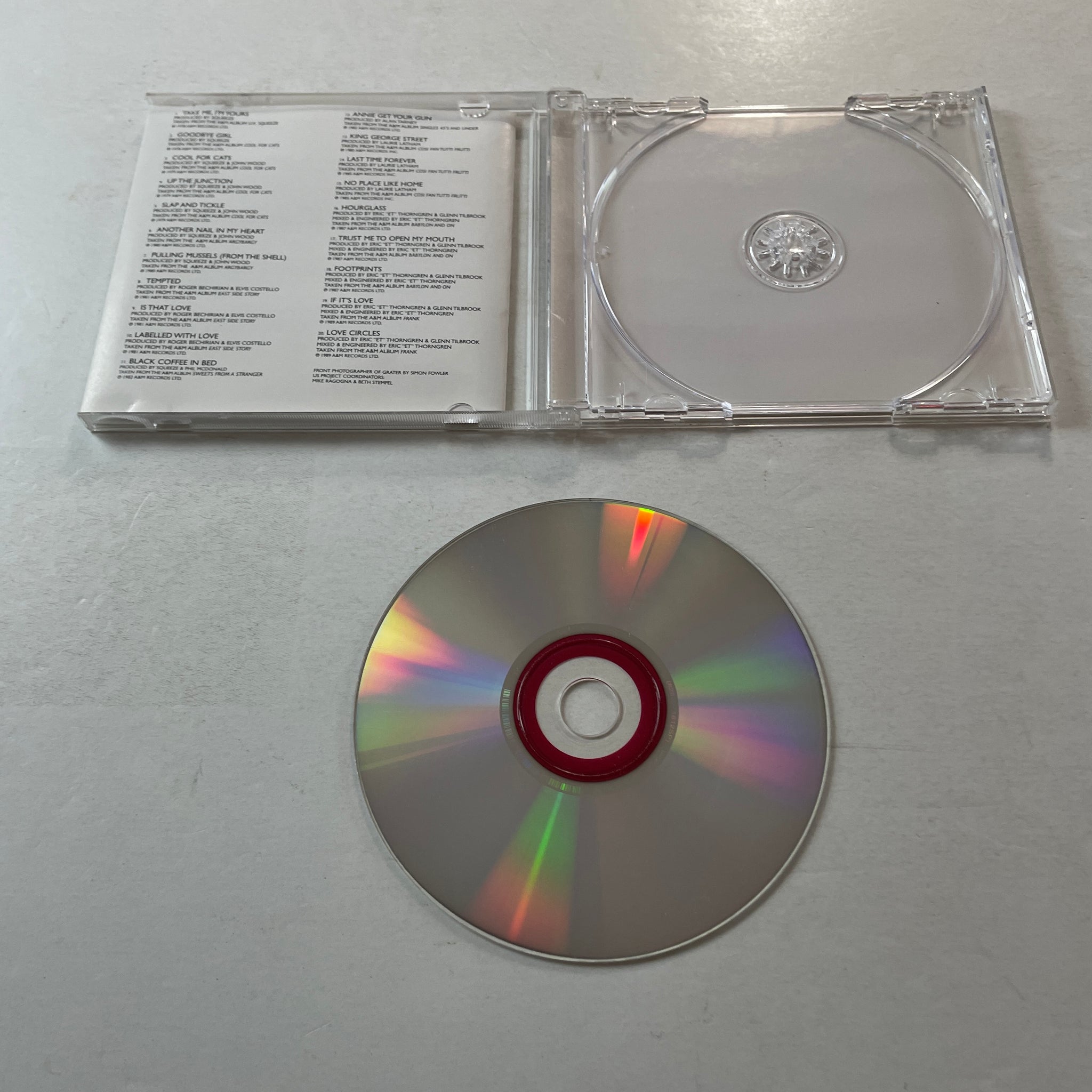 Squeeze (2) Greatest Hits Used CD VG+\VG - Slow Turnin Vinyl