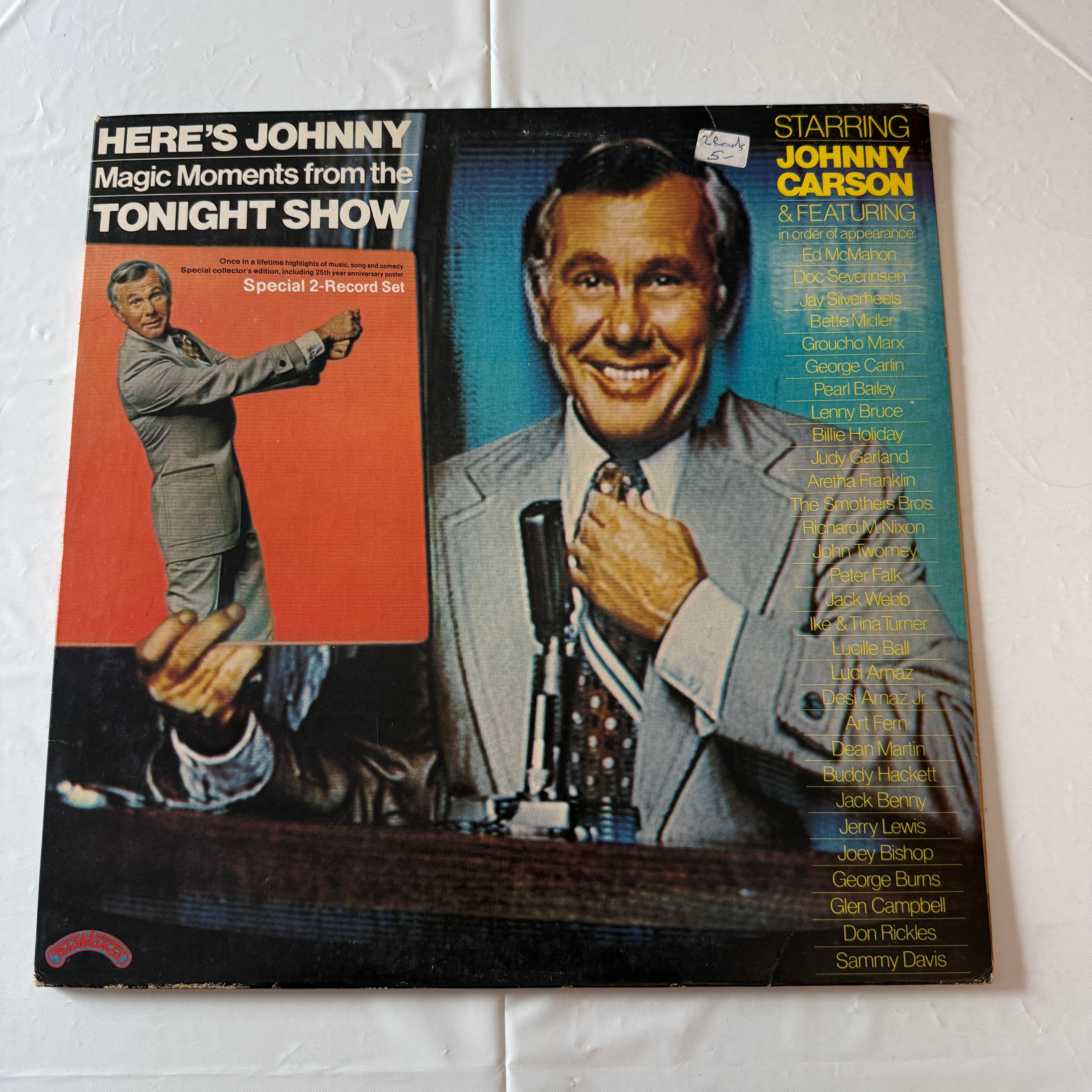 Johnny Carson Here's Johnny.... Magic Moments From The Tonight Show Us ...