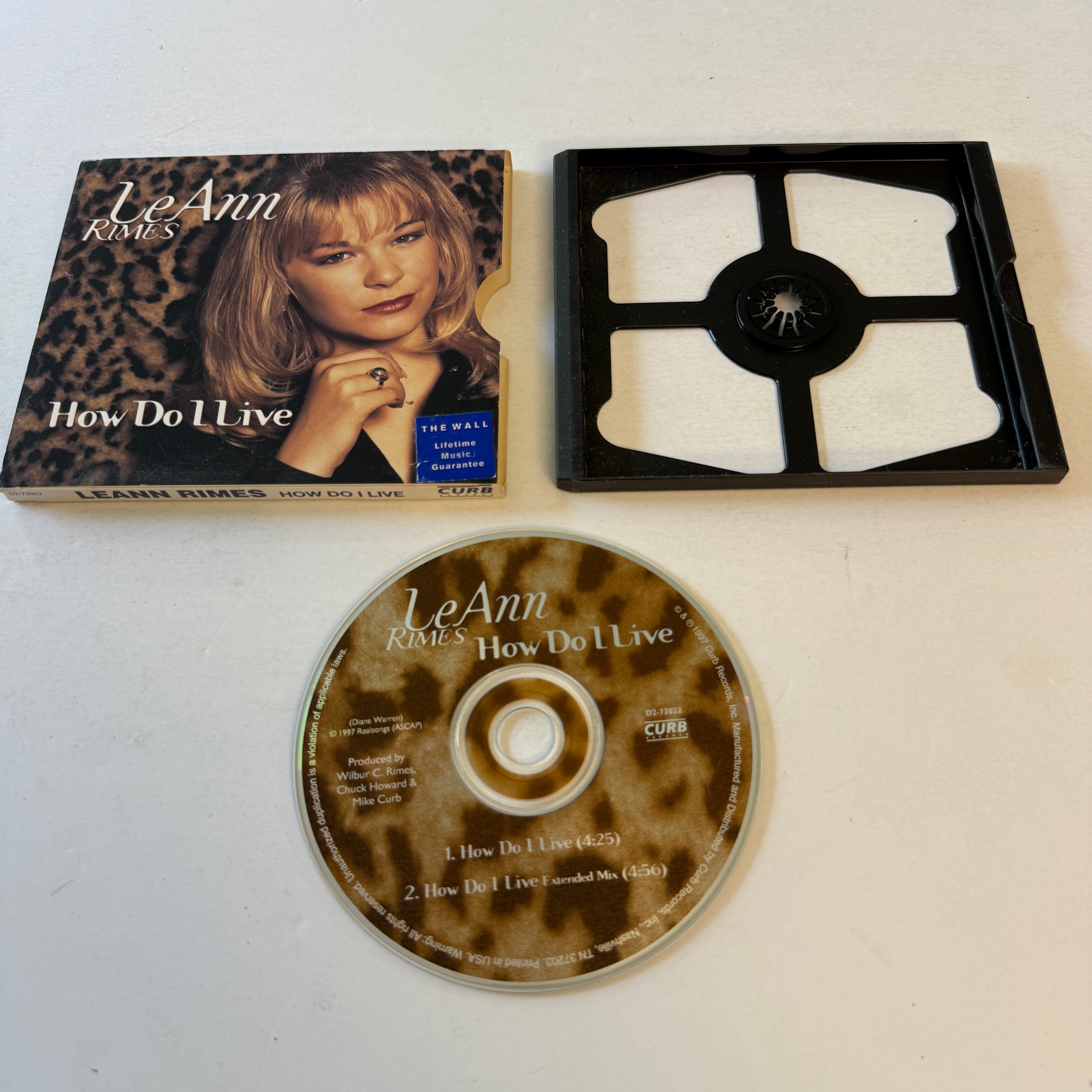 LeAnn Rimes How Do I Live Used CD Single VG+\VG – Slow Turnin Vinyl