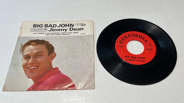Jimmy Dean Big Bad John Used 45 RPM 7" Vinyl VG+\VG+ - Slow Turnin Vinyl