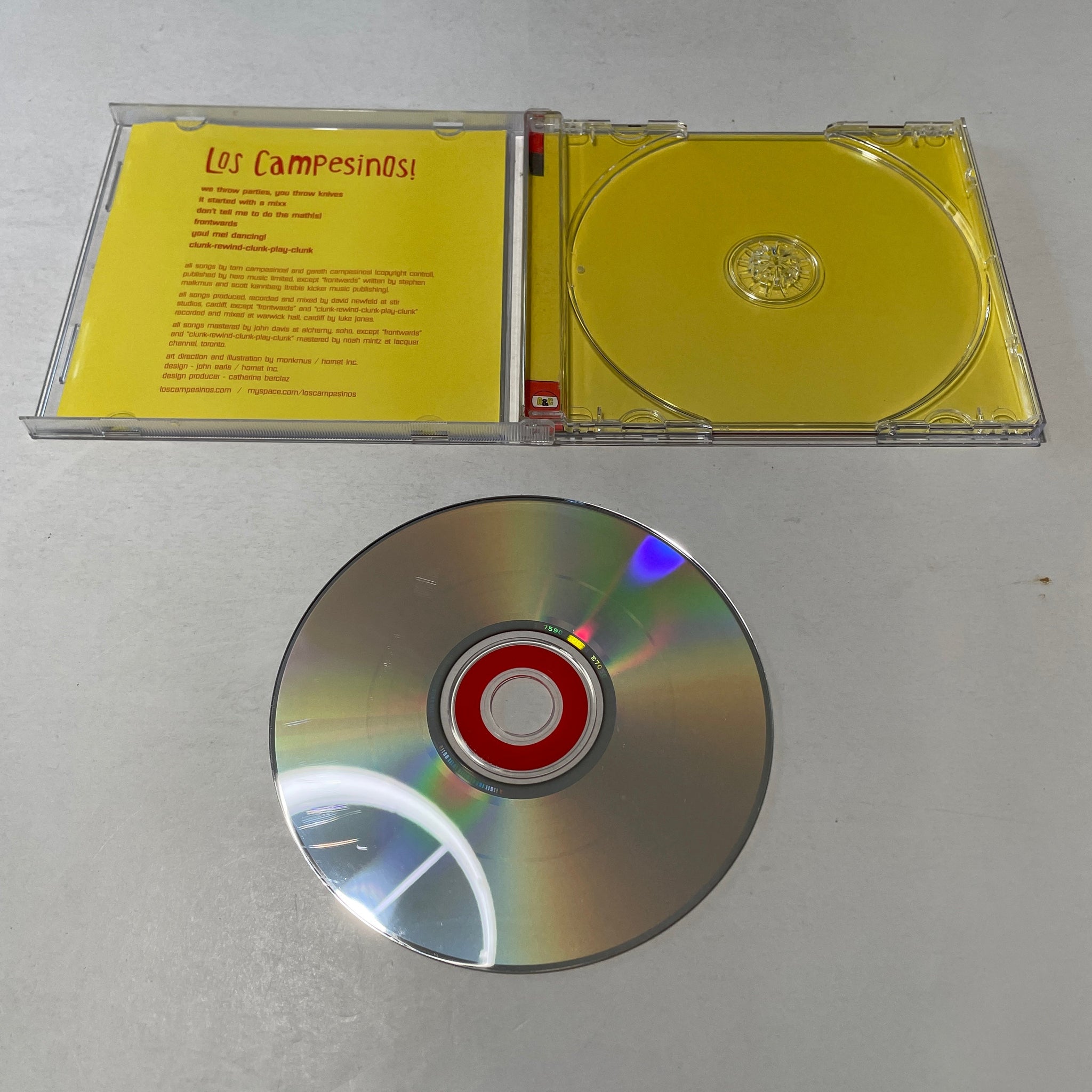 Los Campesinos! Sticking Fingers Into Sockets Used CD VG+\VG+ - Slow ...