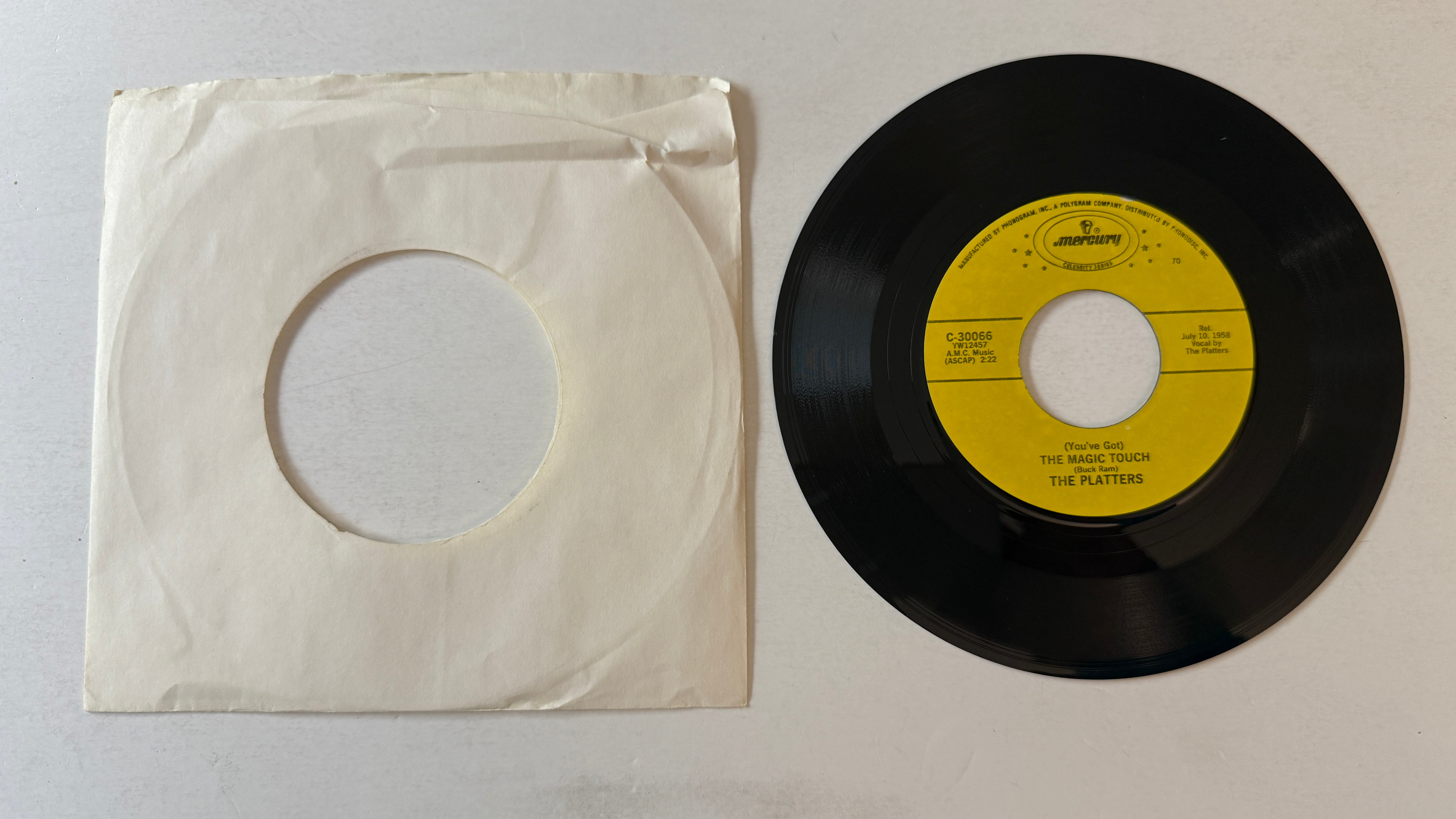 The Platters My Prayer / (You've Got) The Magic Touch Used 45 RPM 7" V ...