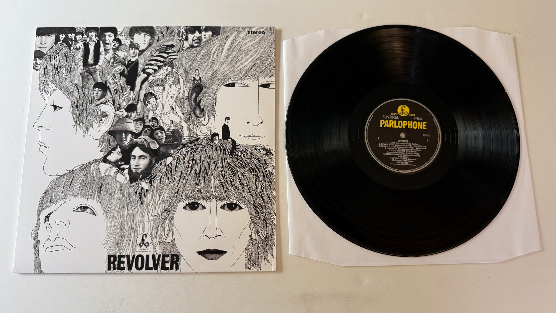 The Beatles Revolver Used Vinyl LP VG+\VG+ – Slow Turnin Vinyl
