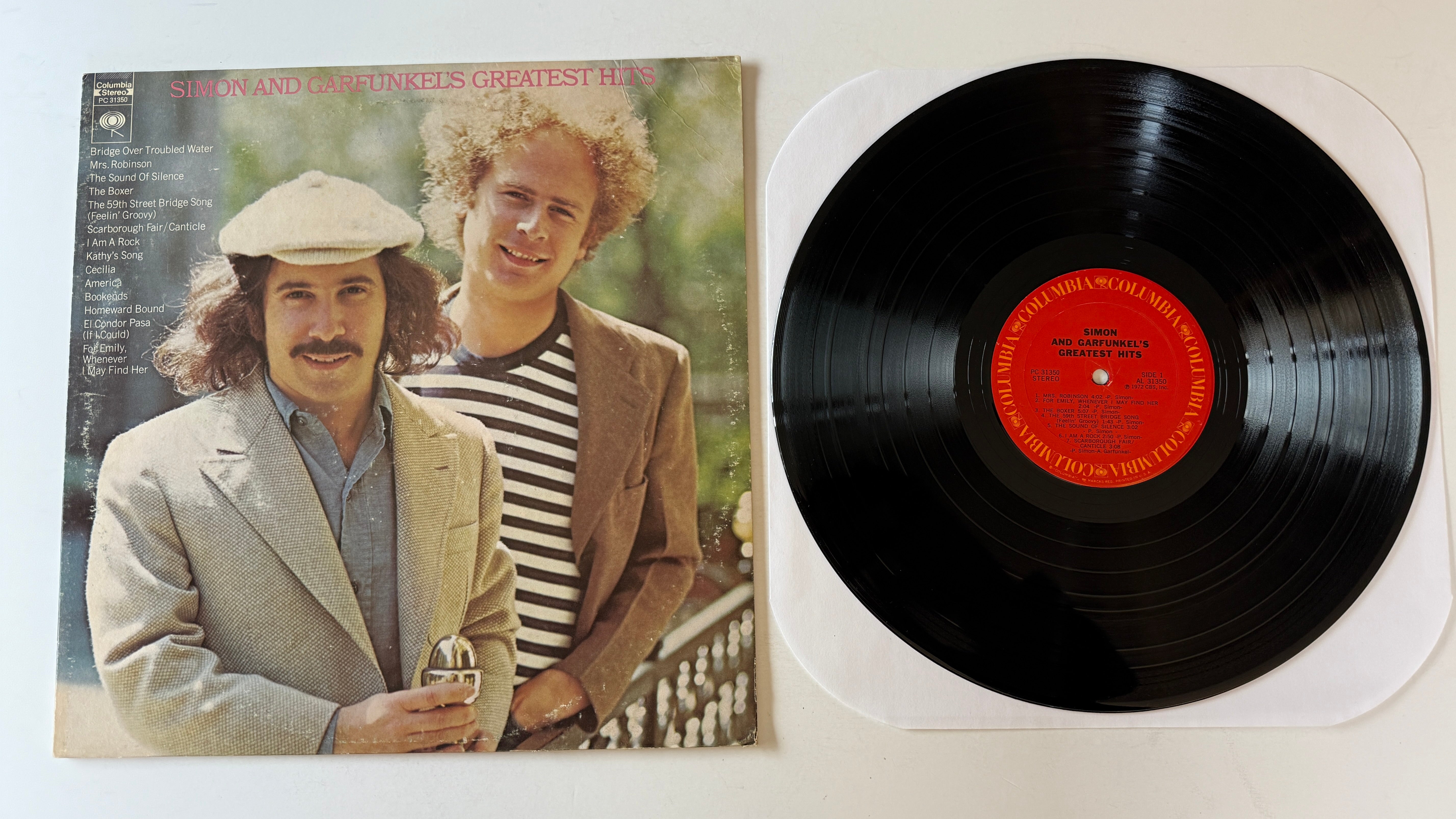 Simon & Garfunkel Simon And Garfunkel's Greatest Hits Used Vinyl LP VG ...