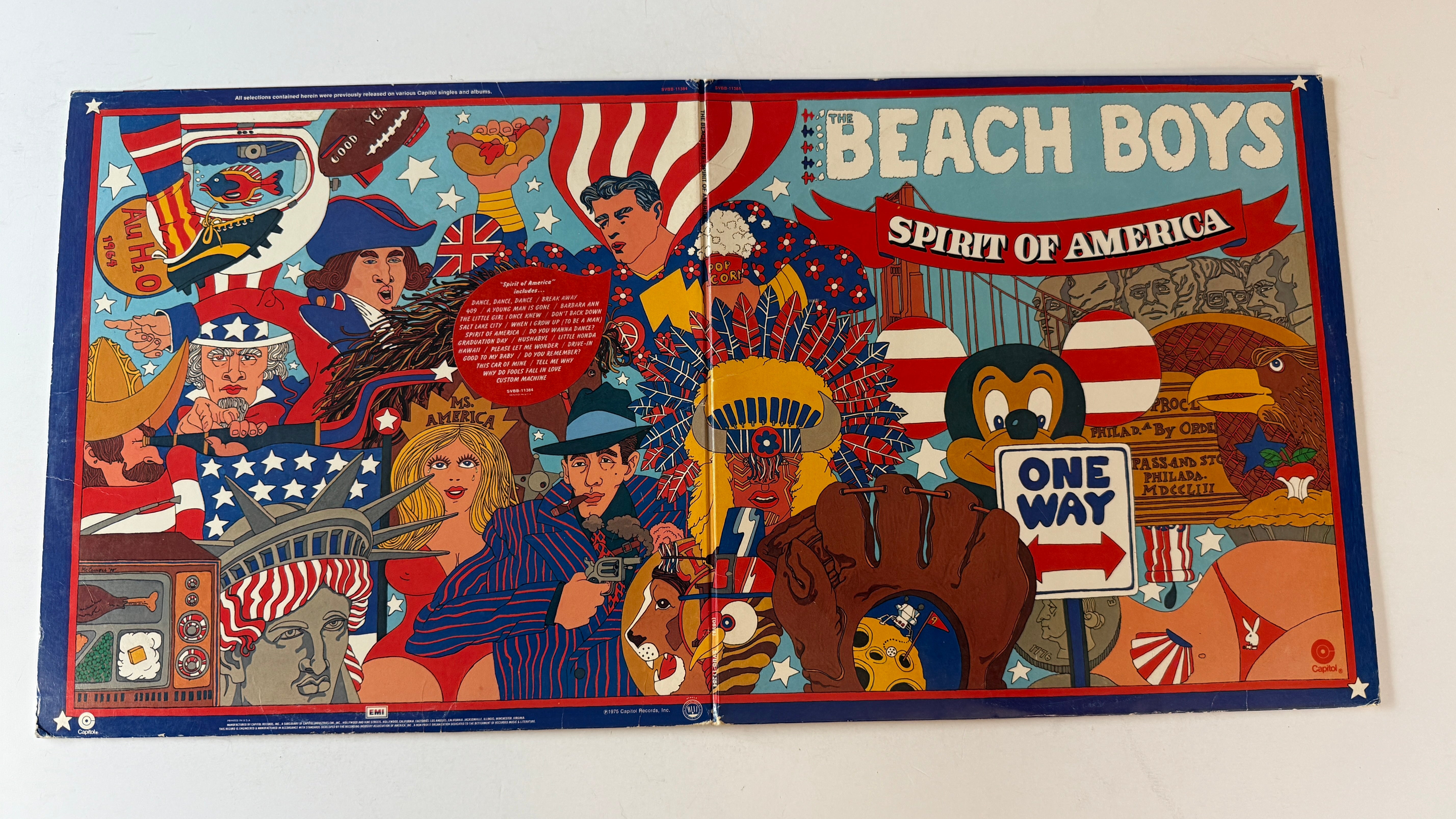The Beach Boys Spirit Of America Used Vinyl 2LP VG+\VG – Slow Turnin Vinyl
