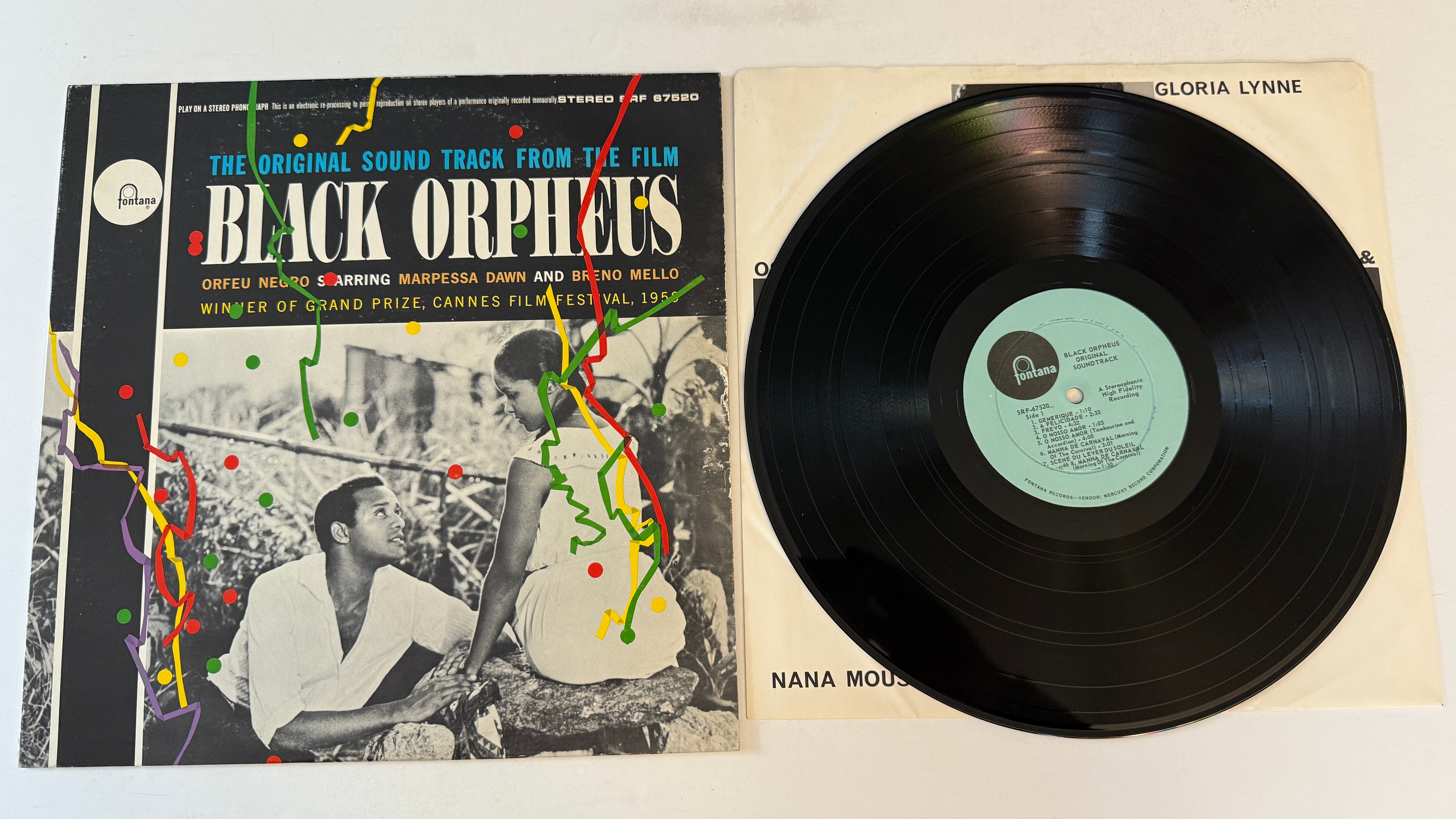 Various The Original Sound Track From The Film Black Orpheus Used Viny ...