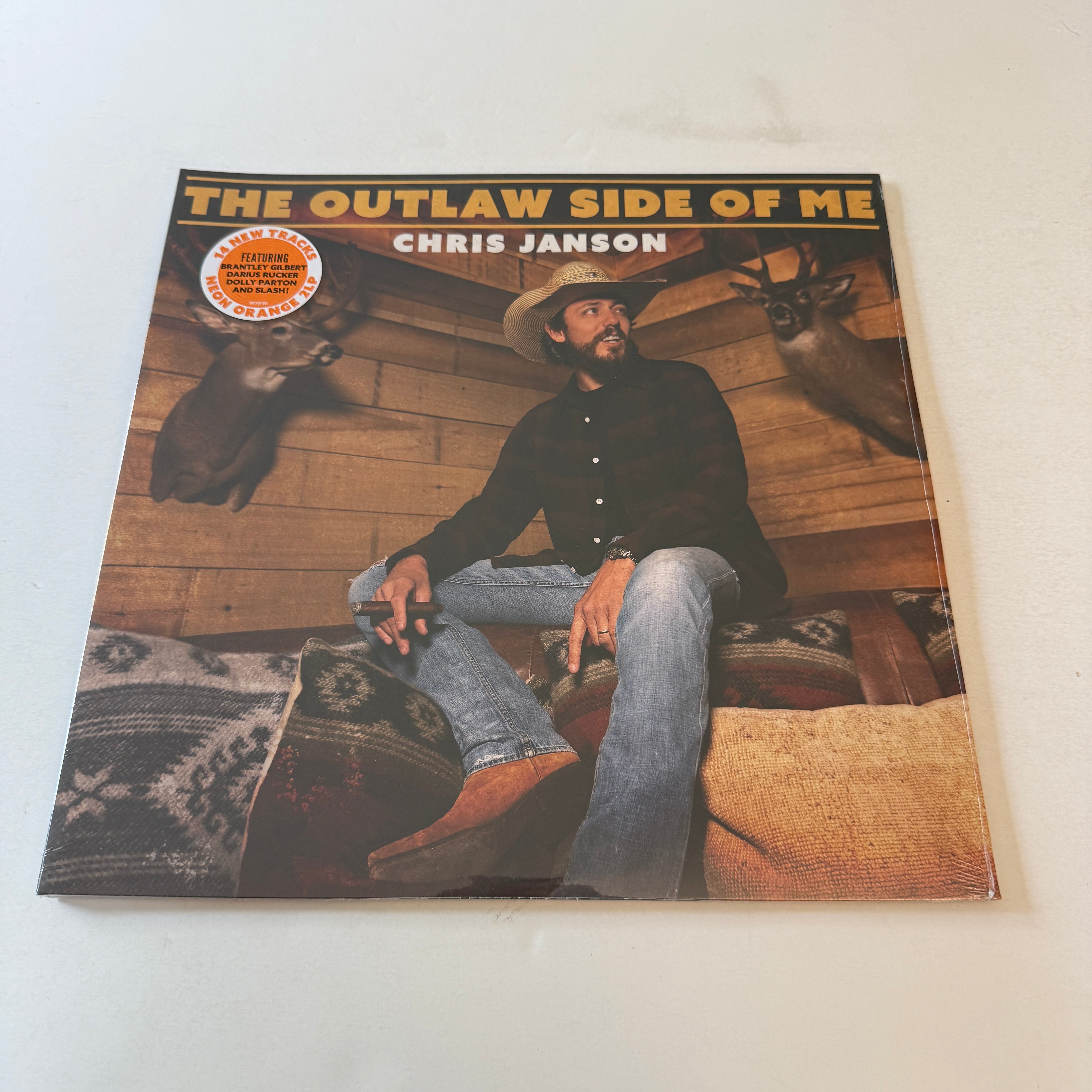 Chris Janson The Outlaw Side Of Me New Colored Vinyl 2LP M\M – Slow ...