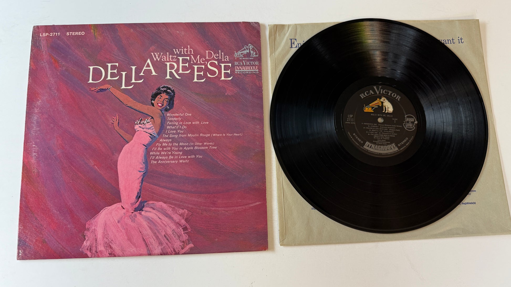 Della Reese Waltz With Me, Della Used Vinyl LP VG+\VG – Slow Turnin Vinyl