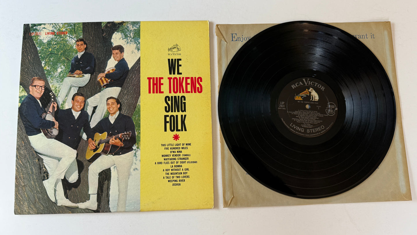 The Tokens We The Tokens Sing Folk Used Vinyl LP VG+\VG – Slow Turnin Vinyl