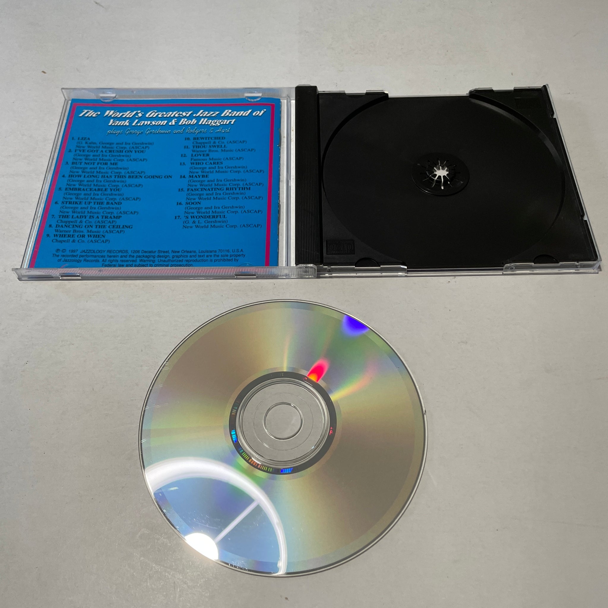 Yank Lawson & Bob Haggart World's Greatest Jazz Band Plays Gershwin An ...